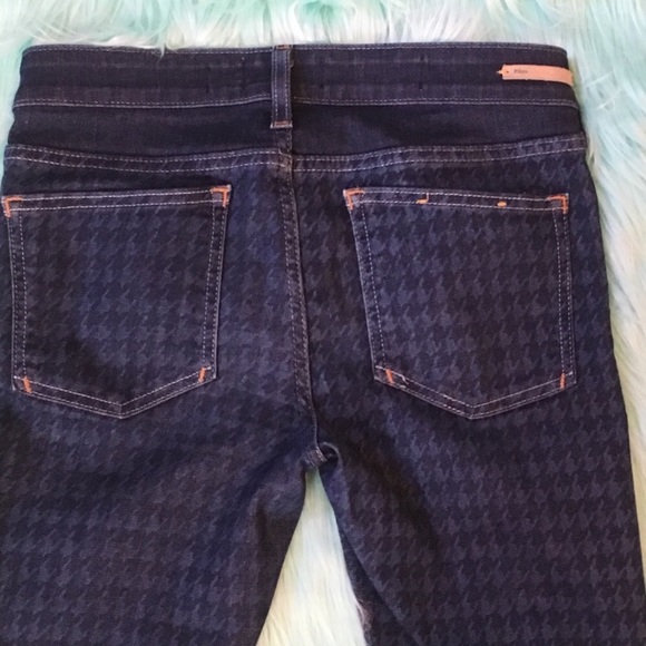 Anthropologie | Jeans | Anthropologie Pilcro Serif Houndstooth Jeans 27 ...